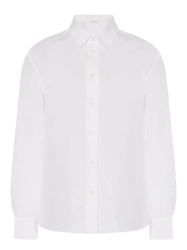 THE ROW Sadie Shirt - White