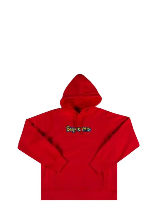 Supreme Gonz Logo Hooded Sweatshirt - Red