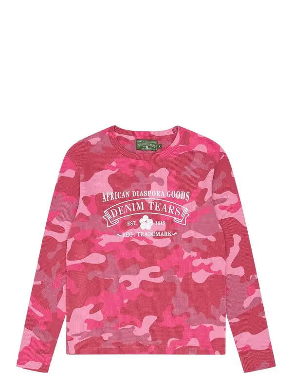 DENIM TEARS Adg Thermal Camo - Pink