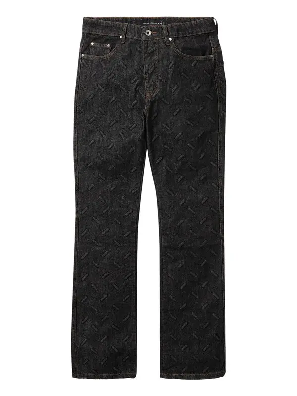 WHO DECIDES WAR BY EV BRAVADO Thread Plate Denim - Grey
