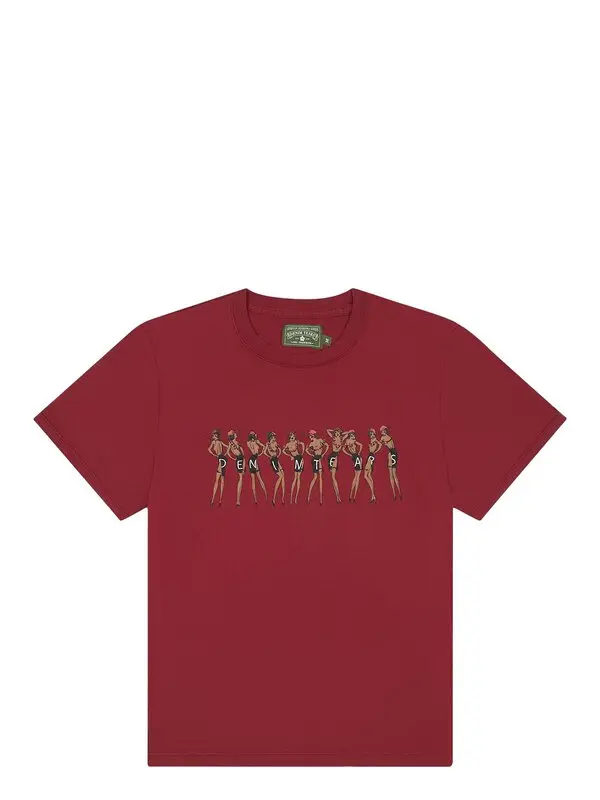 DENIM TEARS Dancer Tee - Red