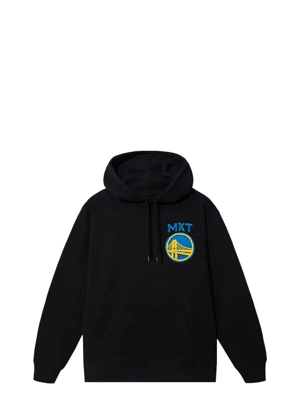MARKET X Nba Golden State Fleece Hoodie - Black
