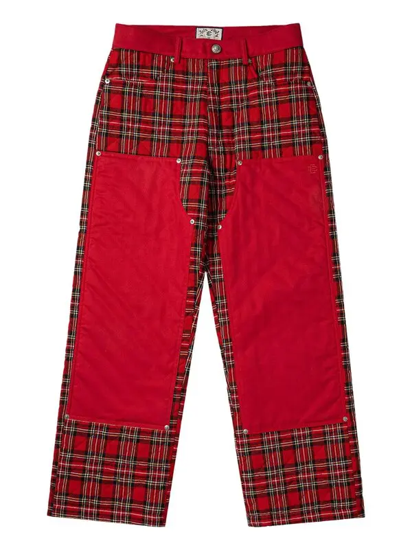 ERIC EMANUEL Ee Quilted Flannel Pant - Red