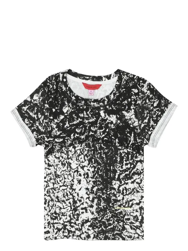 Eckhaus Latta Printed Lapped T-shirt - Black