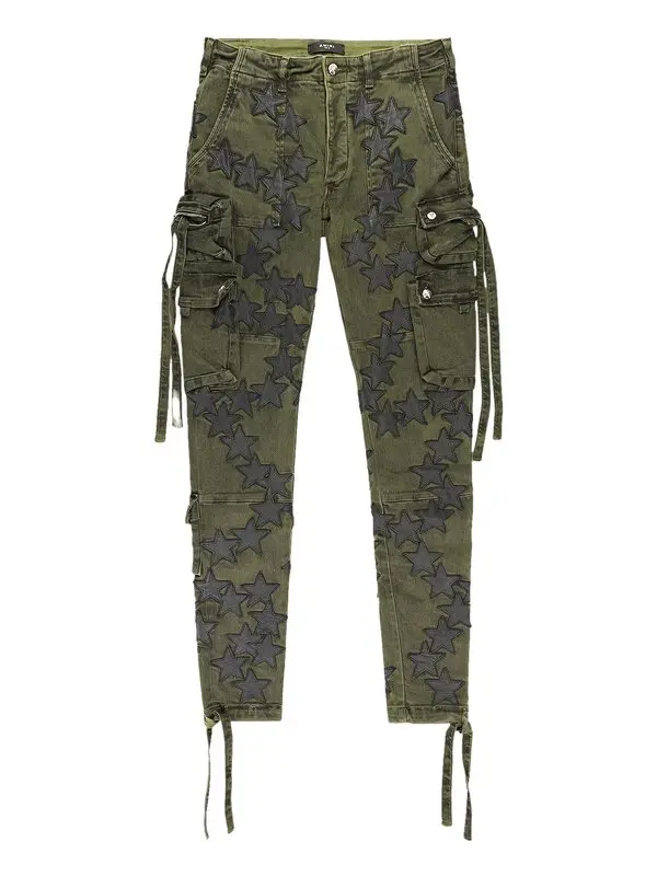 Amiri Chemist Star Tactical Cargo Pants - Green