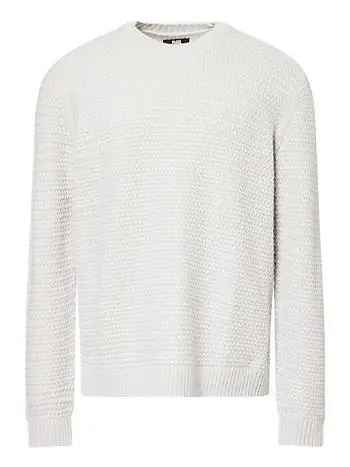 Paige Textured Knitted Jumper - Tailwind