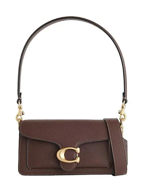 COACH Tabby Two-compartment Leather Shoulder Bag - Maple