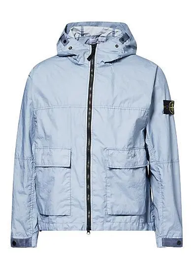 Stone Island Membrana 3l Tc Hooded Jacket - Dark Blue
