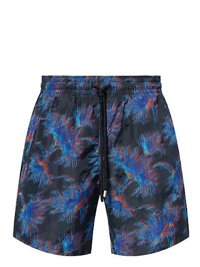 Vilebrequin Printed Swim Shorts - Noir