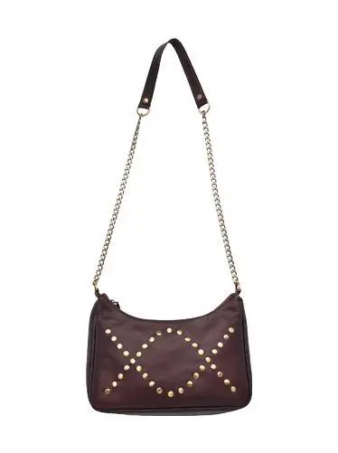 MENINA STEP Portofino Shoulder Bag - Burgundy