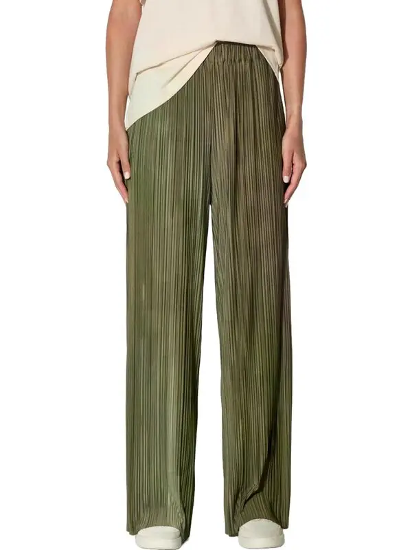 SAMSOE SAMSOE Pleated Trousers - Green