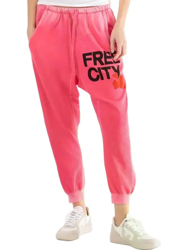 FREECITY Sunfades Sweatpants - Pink
