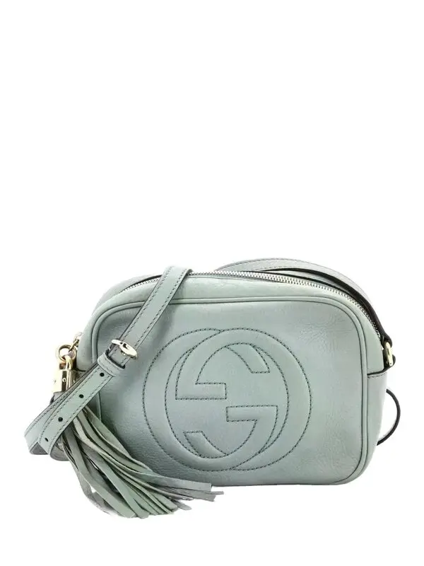Gucci Soho Disco Leather Small Crossbody Bag - Green