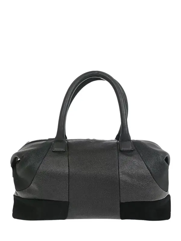 Celine 2010s Panelled Leather Tote Bag - Black