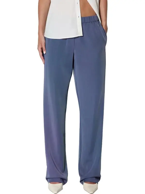 SAMSOE SAMSOE Elasticated Trousers - Blue