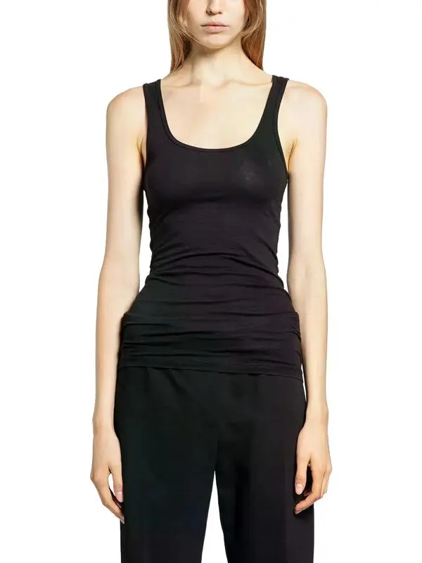 JAMES PERSE Jersey Tank Top - Black