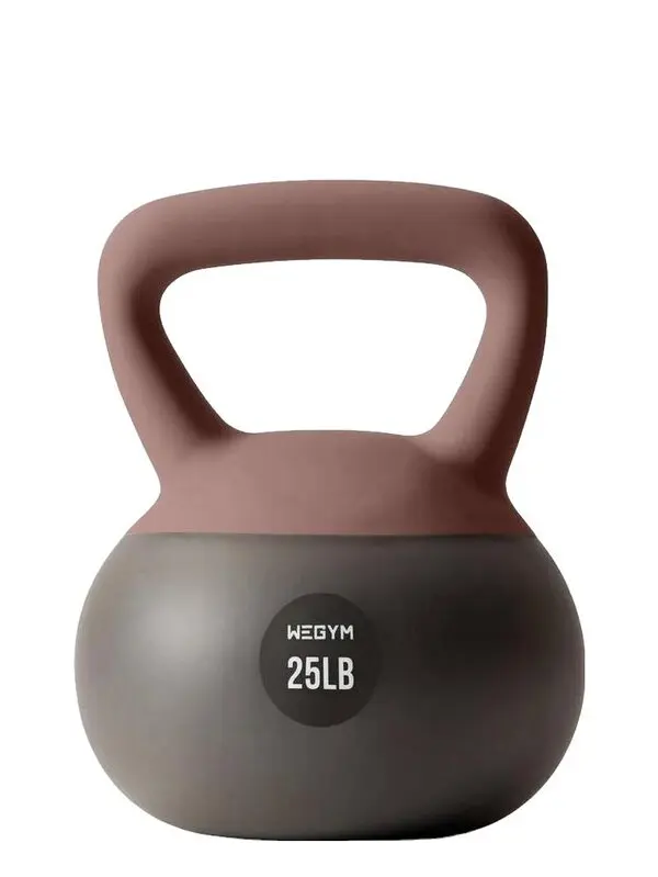 WEGYM 25lb Soft Kettlebell - 25lb - Rose