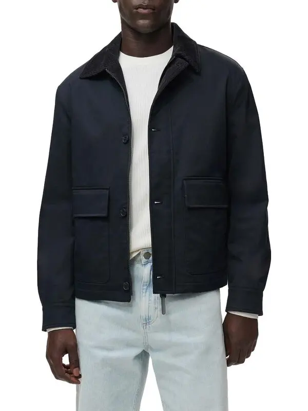 Mango Water Repellent Jacket - Dark Navy