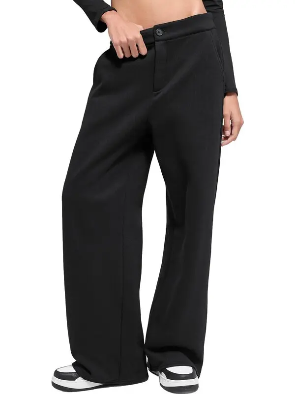 Alo Yoga High-waist Sweatpant Trouser - Black