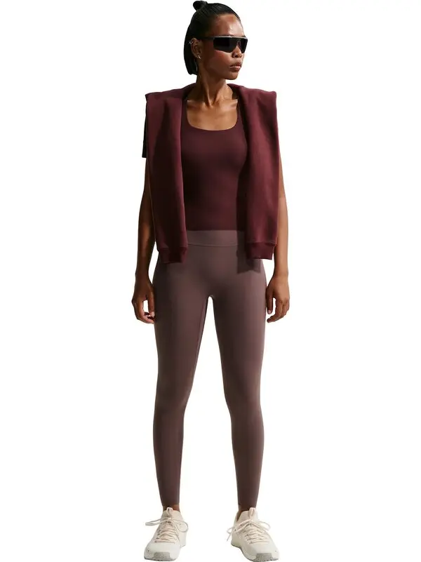 Nike Zenvy High-waisted 7/8 Leggings - Purple