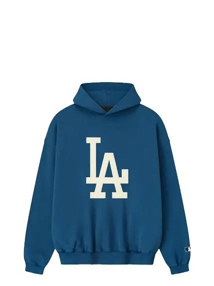 Fear Of God Essentials Dodgers Sport Hoodie - Blue Sapphire