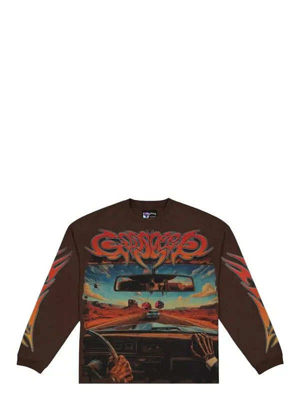GODSPEED On The Run Long Sleeve T-shirt - Mocha