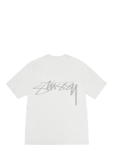 StÜssy Smooth Reverse Pigment Dyed Tee Shirt - Natural