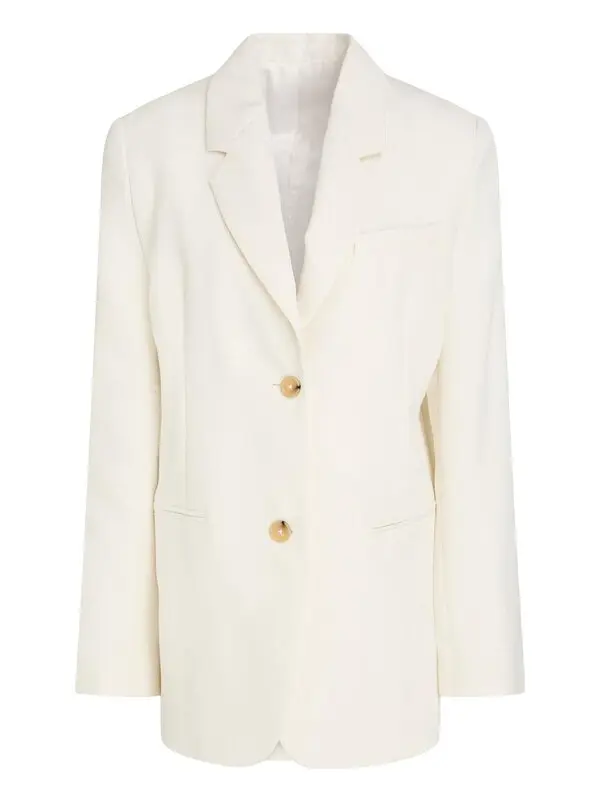 TOTEME Crepe Blazer - Ivory
