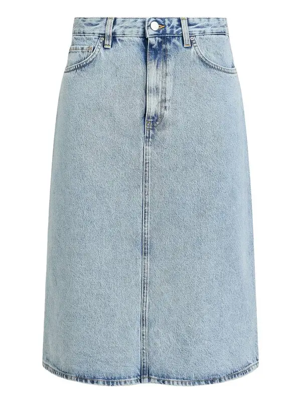 TOTEME Denim Skirt - Light Denim