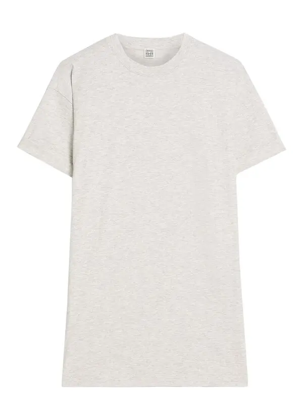 TOTEME Cotton-jersey T-shirt - Light Gray