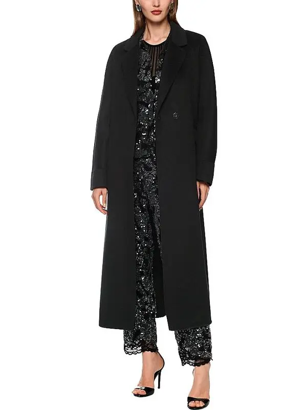 MARC CAIN Wool Coat - Black