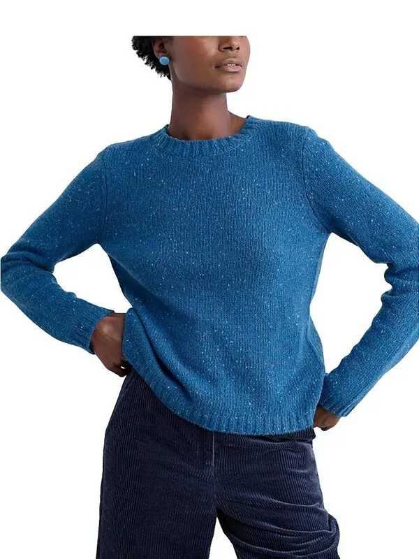 SEASALT CORNWALL Dawson Pick Sweater - Jetty