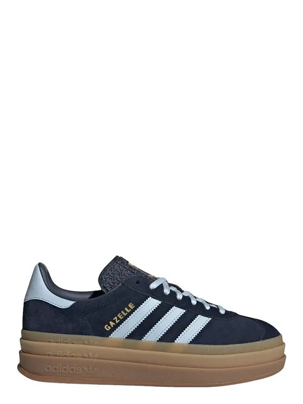 Adidas Gazelle Bold - Night Indigo/crystal Sky Blue/gold Metallic