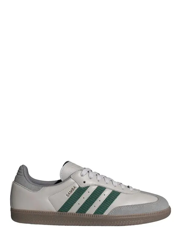 Adidas Samba Og Sneakers - Grey One/collegiate Green/gum