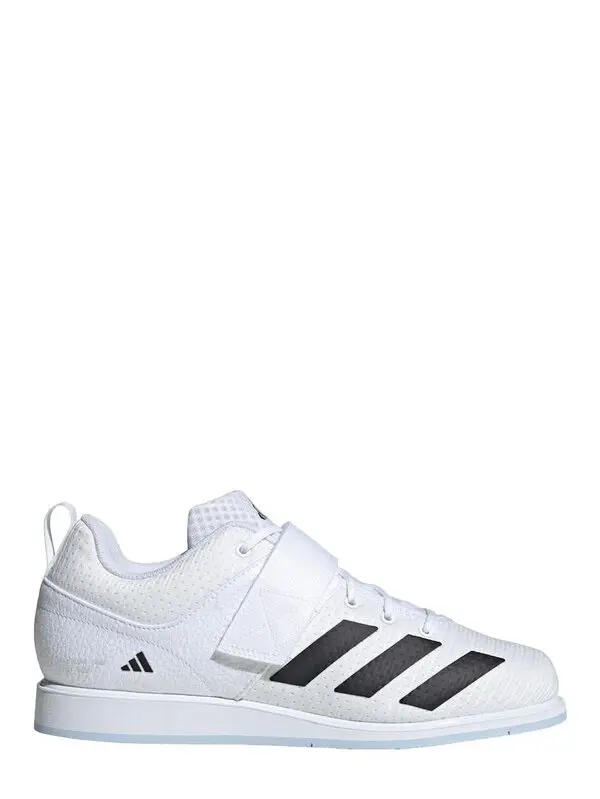 Adidas Powerlift Lace-up Sneakers - Cloud White/core Black/crystal Sky Blue