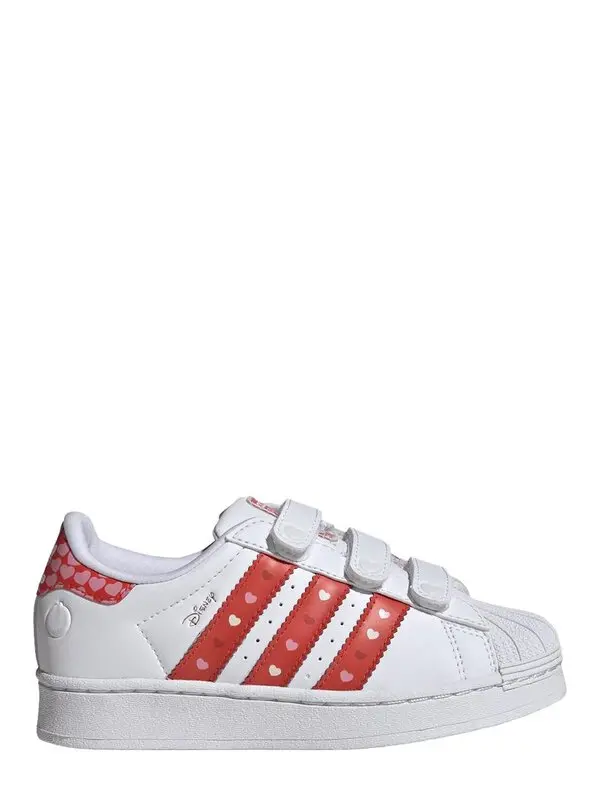 Adidas X Disney Superstar Sneakers - Core Black/bright Red/cloud White