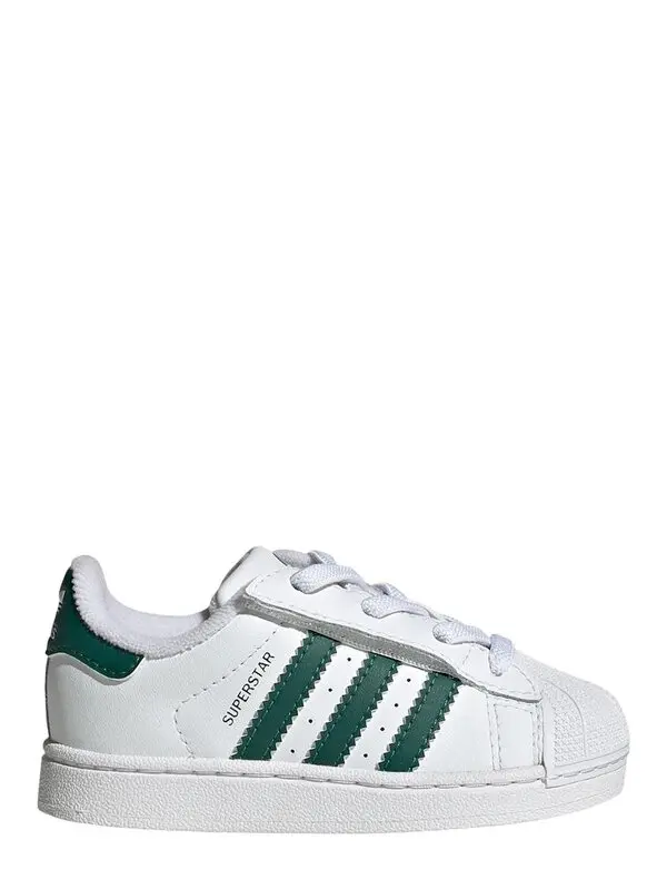 Adidas Superstar Ii Comfort Closure - Cloud White/collegiate Green