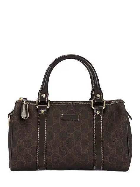 FWRD RENEW Gucci Joy Boston Bag - Brown