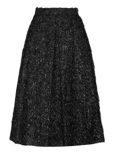 Fabiana Filippi Midi Pleated Skirt - Black