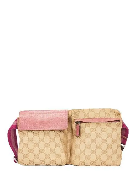 FWRD RENEW Gucci Gg Belt Bag - Beige