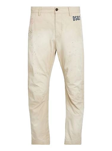 Dsquared2 Pants Size Cotton - Beige