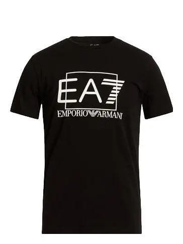 EA7 T-shirt Size Cotton, Elastane - Black