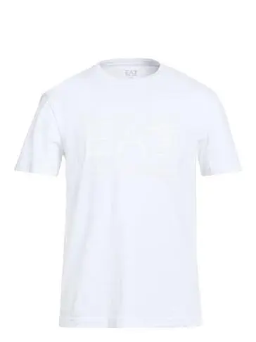 EA7 T-shirt Size Cotton, Elastane - White