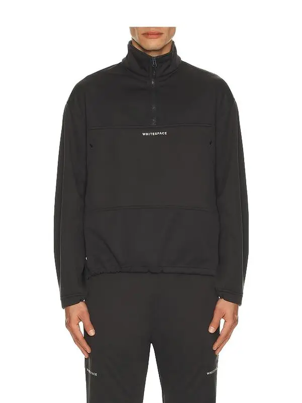 WHITESPACE Quarter Zip Softshell Top - Phantom