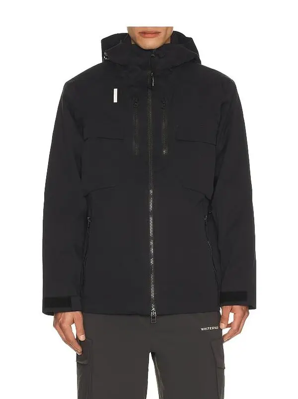 WHITESPACE 2l Insulated Cargo Jacket - Black