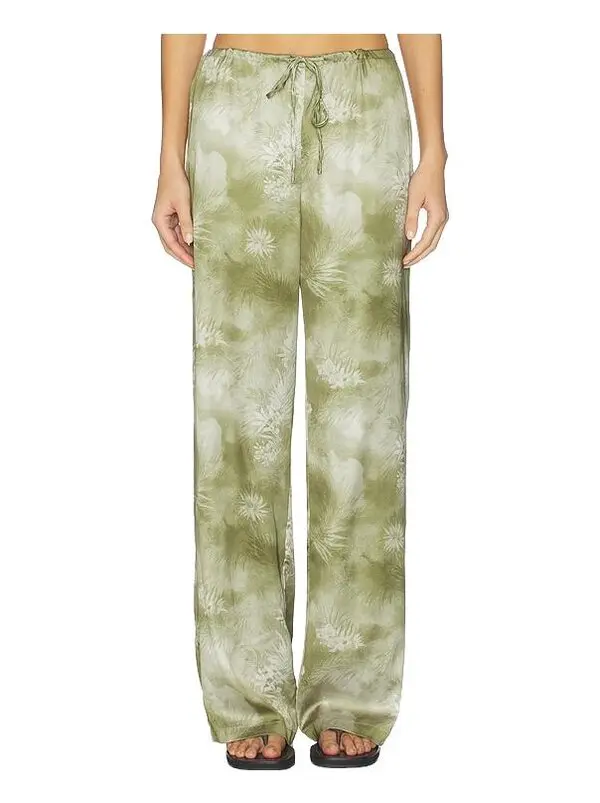 SNDYS Lyra Print Pant - Green