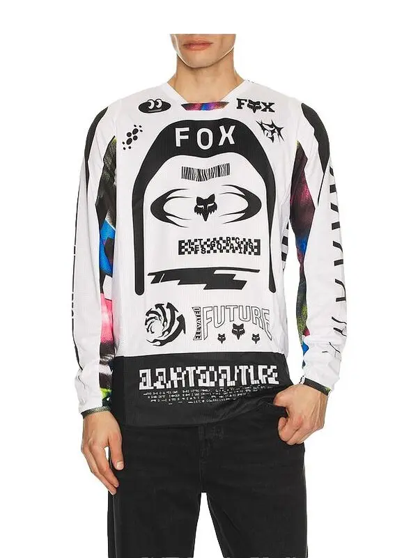 FOX RACING 180 Image Cosmo Jersey - White & Black