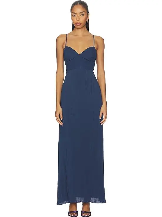 BAOBAB Aluna Maxi Dress - Marine
