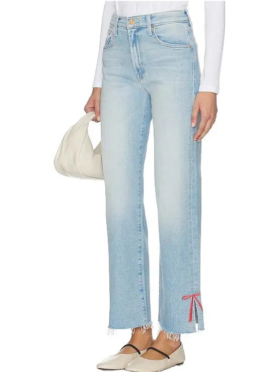 MOTHER The Rambler Zip Slice Hover Jeans - Complete 360