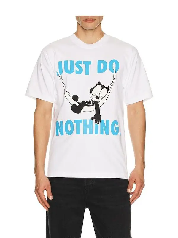 MARKET X Felix The Cat Do Nothing Tee - White